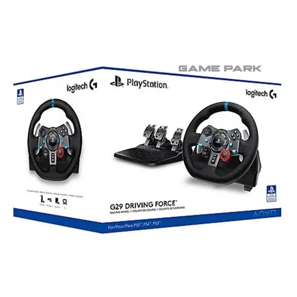Logitech G29 Driving Force Racing Wheel Game Park Logitech G29 Driving Force Racing Wheel Game Park